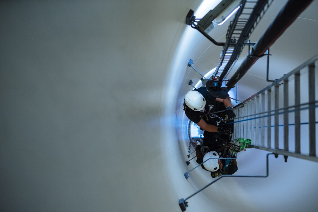 Wild Horse Wind Farm | Fall Protection | Gravitec Systems Inc.