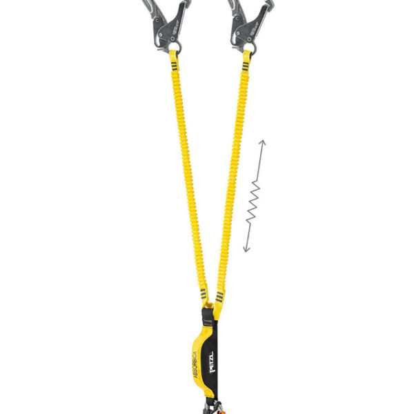 Petzl Absorbica-Y MGO Lanyard | Gravitec Systems Fall Protection